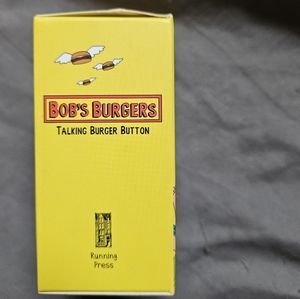 Running Press | Other | Bobs Burgers Talking Burger Button Deluxe Mega ...